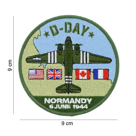 Embleem Stof D Day C 47 Benscore