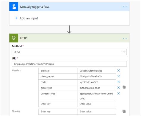 Smartsheet I Am Trying To Get Access Token Using Oauth Stack Overflow