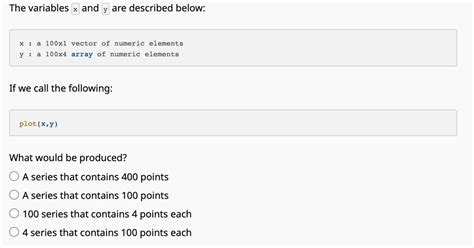 Solved Texts Code Is Given For Matlab The Variables X And Y Are