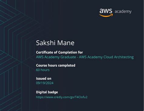 Sakshi Mane On Linkedin Aws Cloudcomputing Cloudarchitect