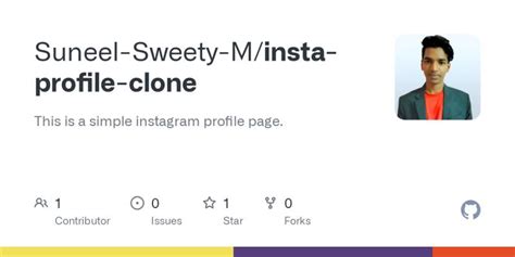 Suneel Mekala On Linkedin Github Suneel Sweety Minsta Profile Clone This Is A Simple Instagram