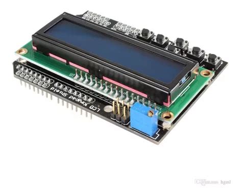 Tarjeta Lcd Keypad Shield 1602 Arduino Uno Megaraspberry