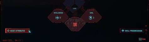 Reset Attributes Always Available Redscript At Cyberpunk 2077 Nexus Mods And Community