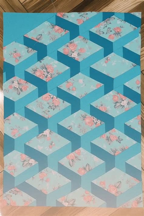 Disappearing Nine Patch Quilt Block Pattern