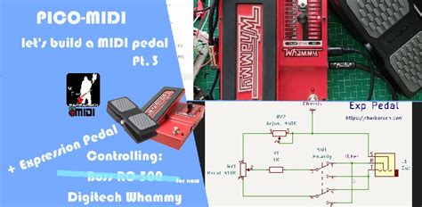 Pico Midi Expression Pedal Barbarach Bc