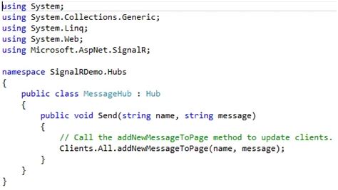 ASP NET SignalR For Real Time Applications IFour Technolab
