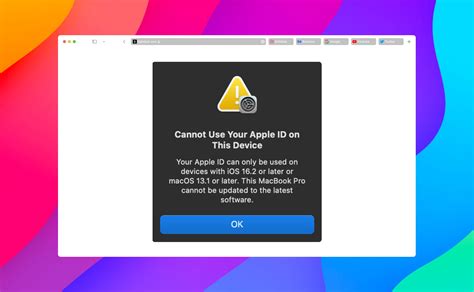 如何解决无法在此设备上使用您的 Apple Id 的问题