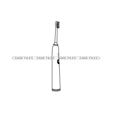 Electric Toothbrush 2 Svg Toothbrush Svg Toothbrush Clipar Inspire