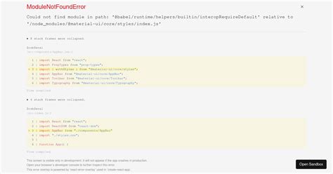 Mui Theme Examples CodeSandbox