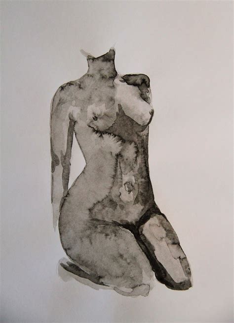 Nude Ink Illustrations Part Behance