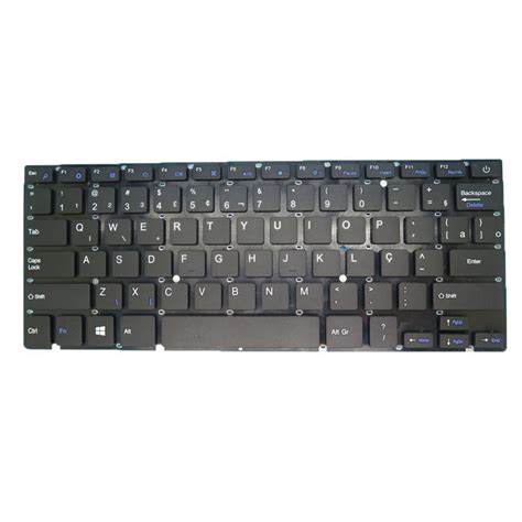 Laptop Keyboard For Multilaser Ultra Ub235 Brazil Br Black Linda Parts