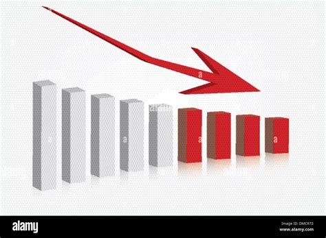 Graph Showing Decline Stock Vector Image And Art Alamy