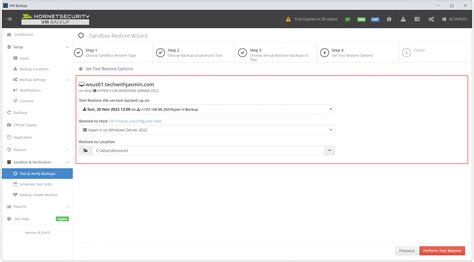 How To Test And Verify Backups In Altaro Vm Backup Tech With Jasmin