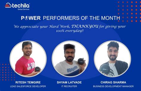Techila Global Services On Linkedin Powerperformers October Salesforce Techilaglobalservices