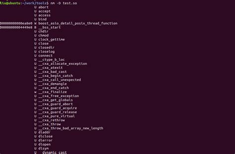 分析linux中动态库so文件的常用方法linux So文件 Csdn博客