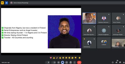 Kelvin Chikezie Spoke To Over 40 Countries At Europe Startup Venture Frank Arinze Posted On