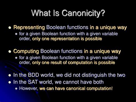 Canonical Computation Without Canonical Data Structure Ppt Download
