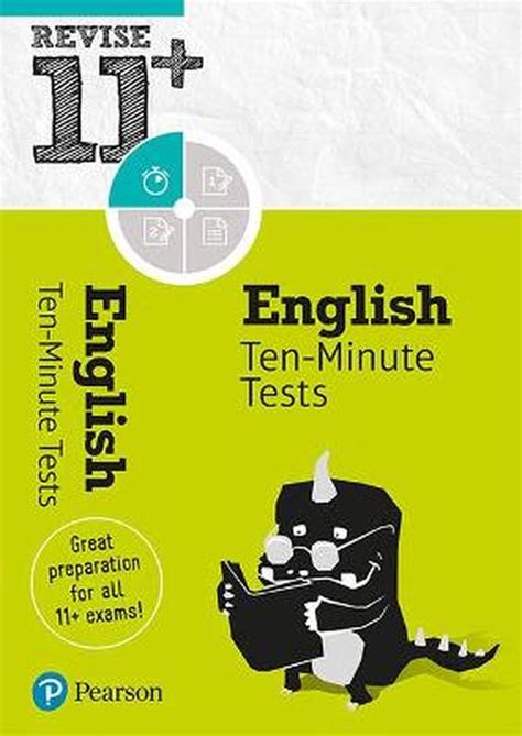 Pearson Revise 11 English Ten Minute Tests For The 2023 And 2024 Exams