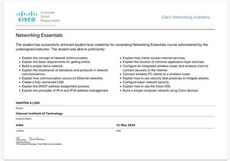 Vahitha Sj On Linkedin Networking Ciscocertified Learning