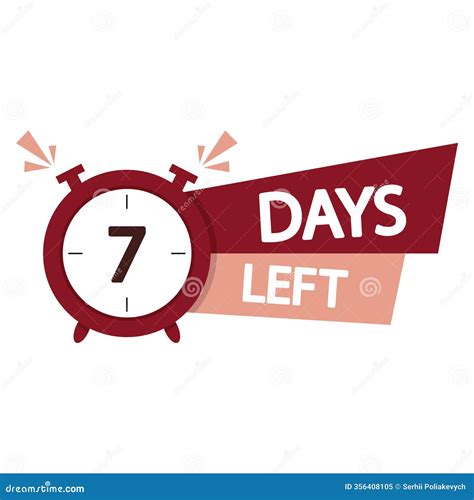 4 Days To Go Countdown Icon Number Four Blue Gradient Background Vector Countdown Symbol