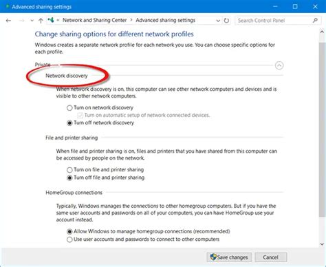 Enable Or Disable Network Discovery Or Sharing In Windows 11 10