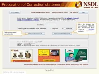 TDS TCS RETURN PREPARATION UTILITY PART N PDF