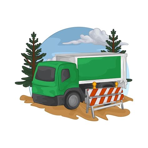 트럭 프리미엄 벡터