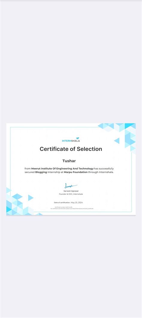 Tushar Jangid On Linkedin Hey Folks I Hope This Message Finds You