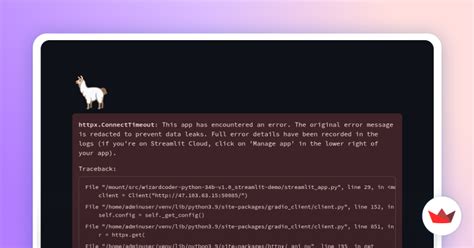Tony K On Linkedin Wizardcoder Python 34b V10 Streamlit Demo 🎈