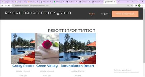 Resort Management System Dot Net Php At Rs 1500 Hotel Software In Kanyakumari Id 7305065748