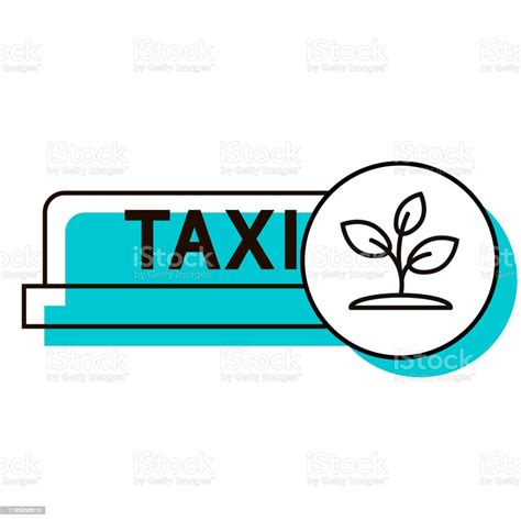 에코 택시 서비스 녹색 새끼 디자인 요소입니다 벡터 그림입니다 흰색 배경에 그림자가 있는 아이콘입니다 0명에 대한 스톡 벡터 아트 및 기타 이미지 Istock
