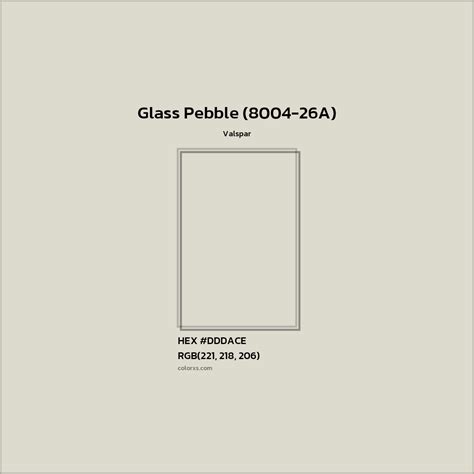 Glass Pebble 8004 26a Complementary Or Opposite Color Name And Code