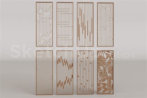 11388 Free Sketchup Cnc Wall Model Download