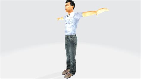 3d Model Game Character Vr Ar Low Poly Cgtrader