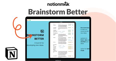 Better Brainstorming With Simple Sorteds Notion Template