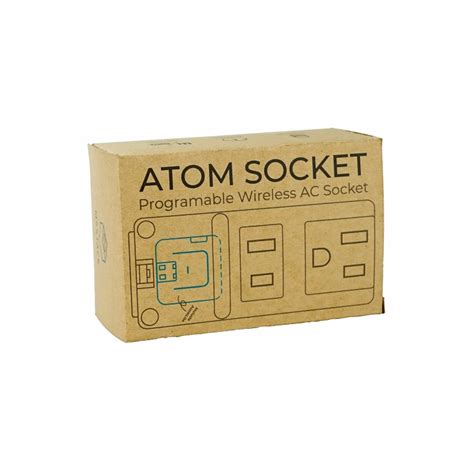 M5stack Atom Socket Smart Power Socket Hlw8032 Energy Metering Japanese Standard Jack