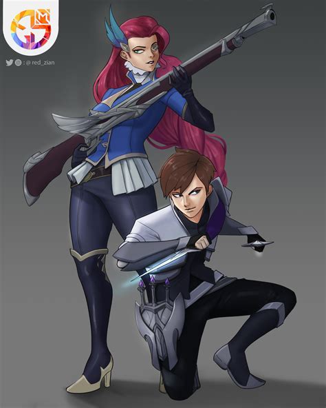 Revamped Lesley And Gusion Fanart Made By Me R Mobilelegendsgame