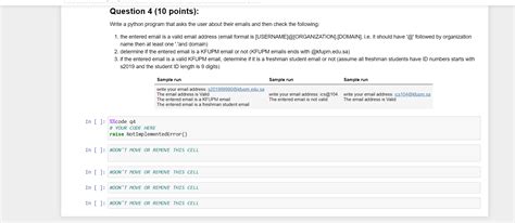 Solved Question 4 10 Points Write A Python Program That