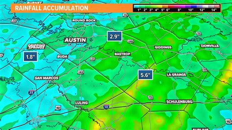 How Much Rain Has Fallen So Far