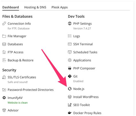 Hosting Nextjs On Plesk Dev Community