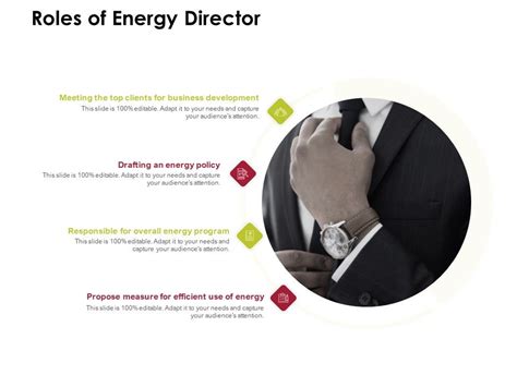 Power Management System And Technology Roles Of Energy Director Ppt PowerPoint Presentation