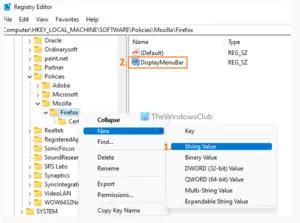 How To Enable Or Disable Menu Bar In Firefox On Windows