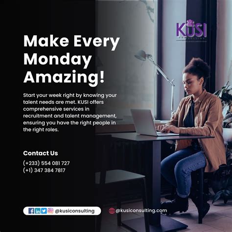 Kusi Consulting On Linkedin Mondaymotivation Hrconsulting Kusiconsulting