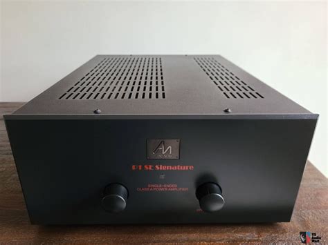 Audio Note P1 Se Amplifier W Custom Faceplate Upgraded Tubes Local