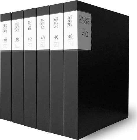 Amazon Com Binditek Pack Pocket Binder With Plastic Sleeves X Portfolio Folder