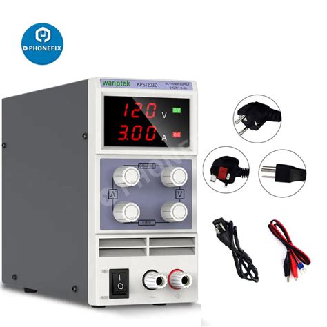 Adjustable Dual Digital Display Laboratory Dc Power Supply Regulator
