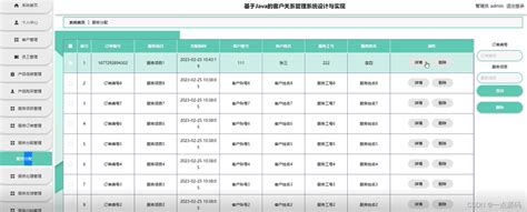 基于springboot客户关系管理系统的设计与实现银行客户关系管理系统的设计与实现 Csdn博客
