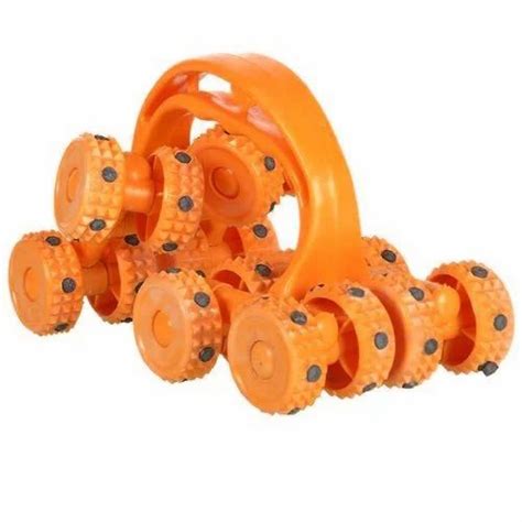 Plastic Yellow Pyramidal Multiplex Massager For Body Massage At ₹ 220