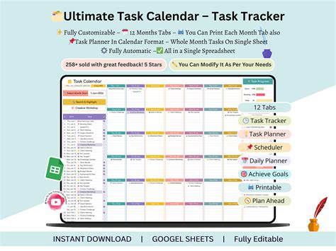 Task Calendar Eloquens
