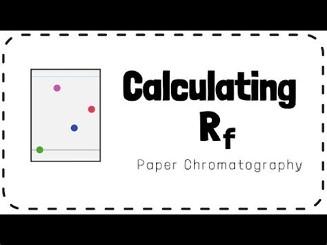 What Is Rf Value In Chemistry